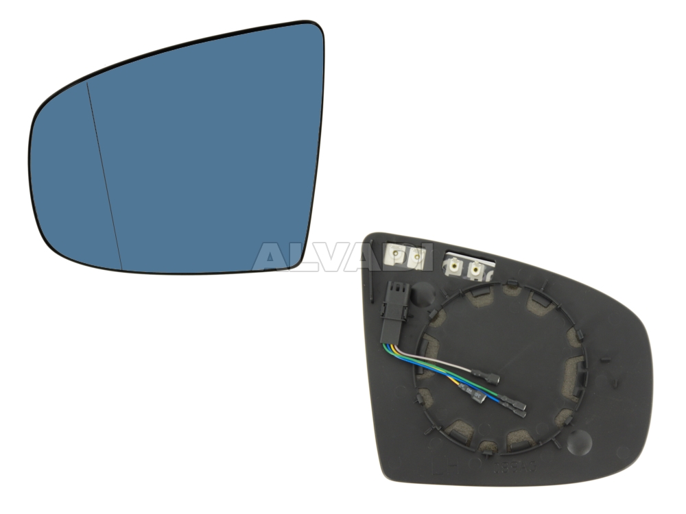 Стекло внешнего зеркала с основанием 51167291219 для BMW - alvadi.ee